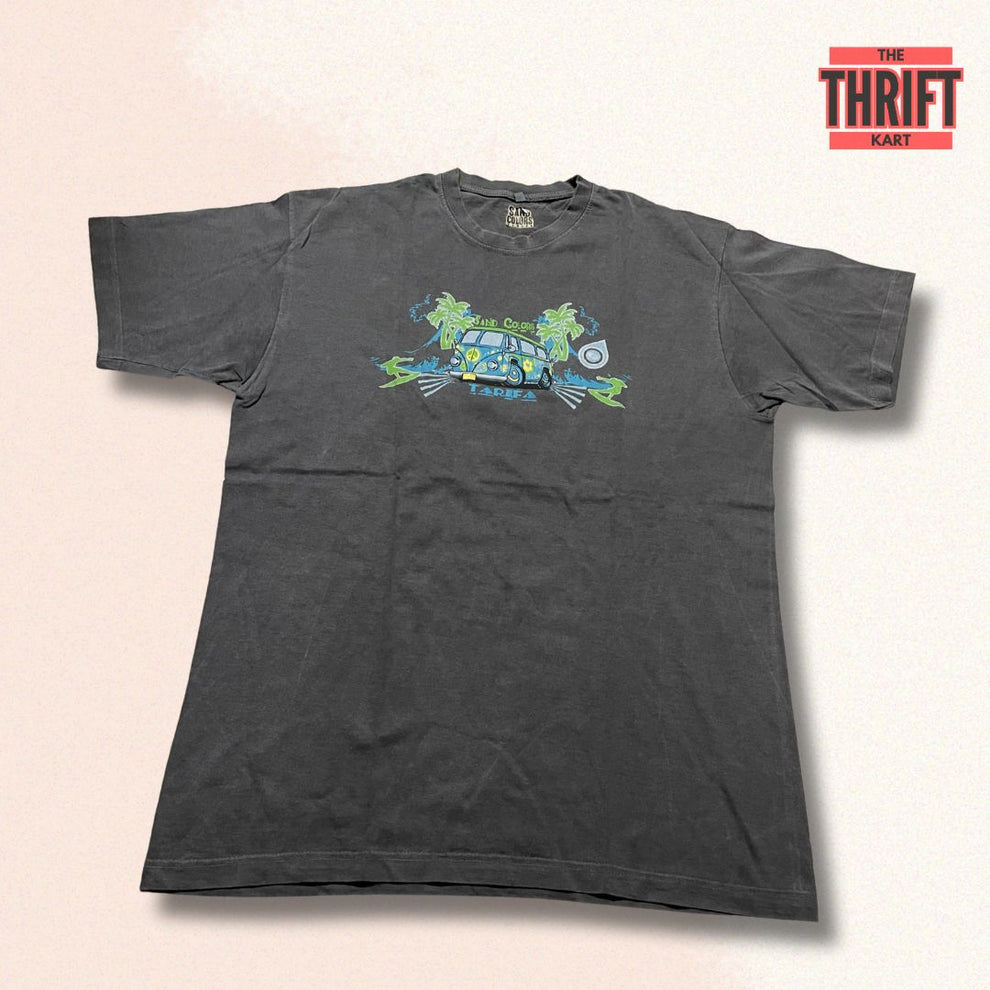 Sand Color Casual Graphic Tee | Made In China – The Thrift Kart